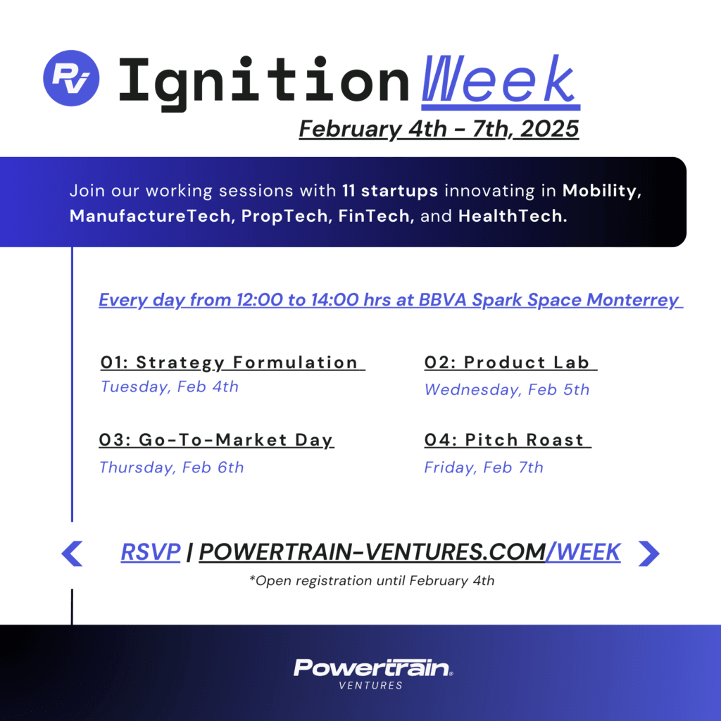 ⚡🚀 Ignition Week @BBVA Spark | Powertrain Ventures: Early-Stage Startup Accelerator